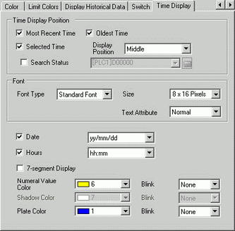 19.8.1 Procedure - Using a Trend Graph to View Historical Data